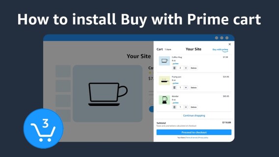 Buy with Prime cart - Amazon Buy with Prime